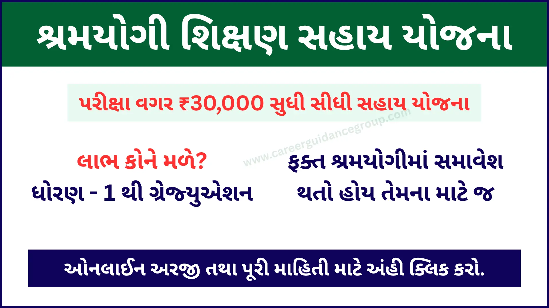 Shramyogi Shikshan Sahay Yojana: Get Rs. 30,000 Scholarship